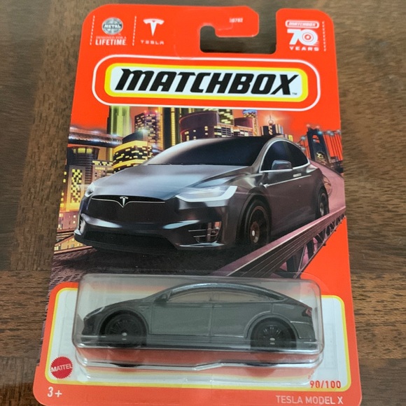 Toys | Matchbox Car Tesla Model X Electric Vehicle Electricvehicle Ev ...